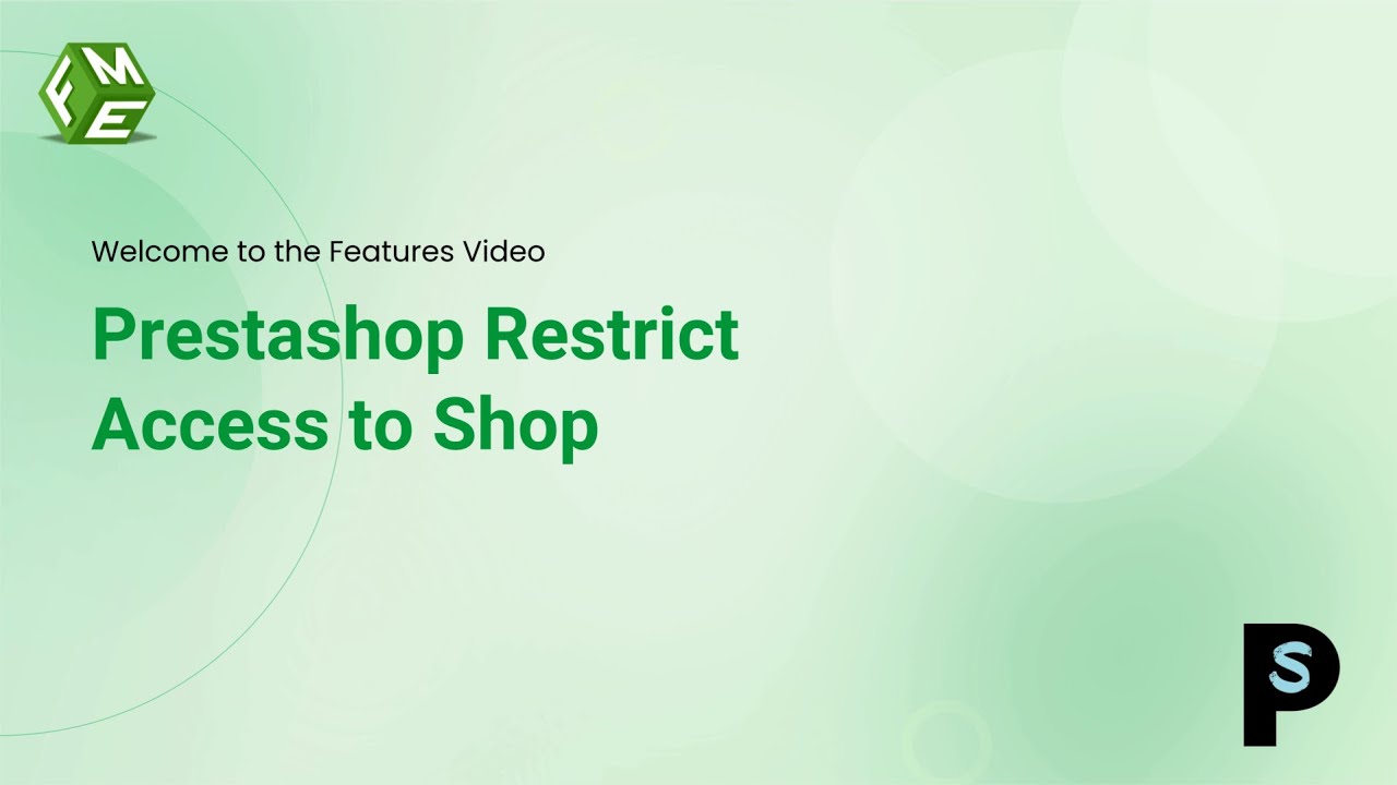 PrestaShop Restrict Access Module | Block by IP, Country, User Agent ...