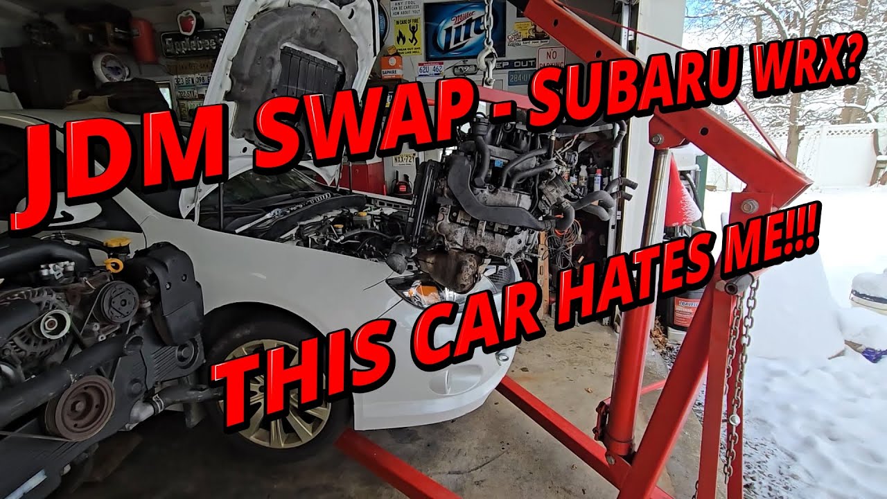 JDM Engine Swap - Subaru WRX - EJ255 Swapped For EJ205 From Japan! Will ...