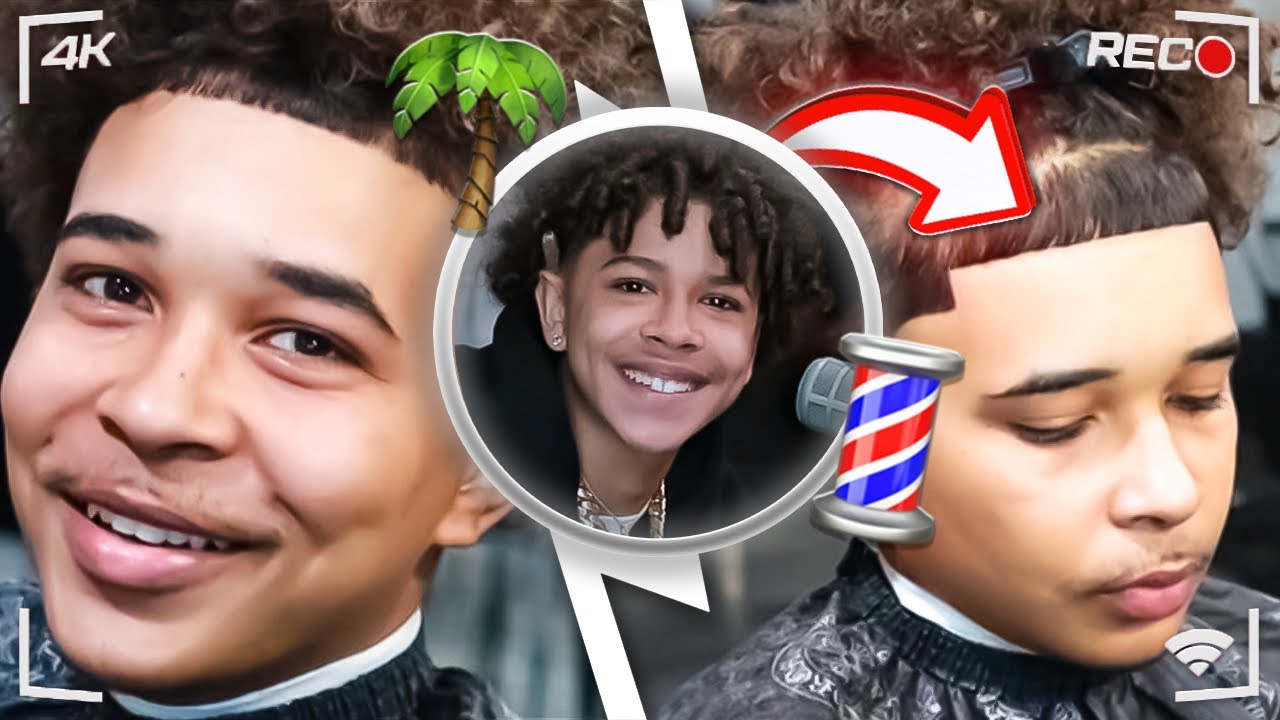 LUH TYLER HAIRCUT🌴👀 MID TAPER TUTORIAL 💈🔥 - YouTube