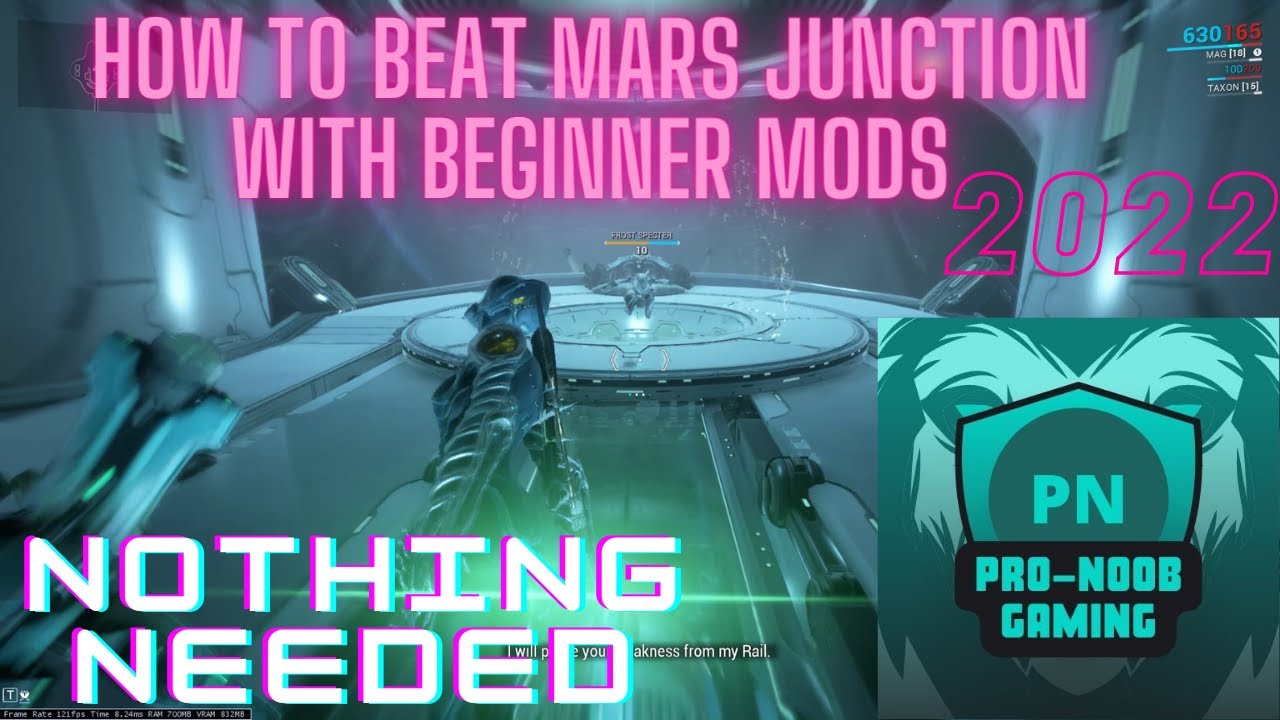 How To Beat Mars Junction Boss easily With Mag Volt or Excalibur ...
