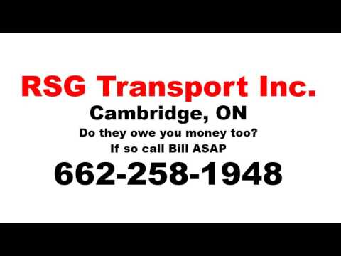 RSG Transport Inc. - YouTube