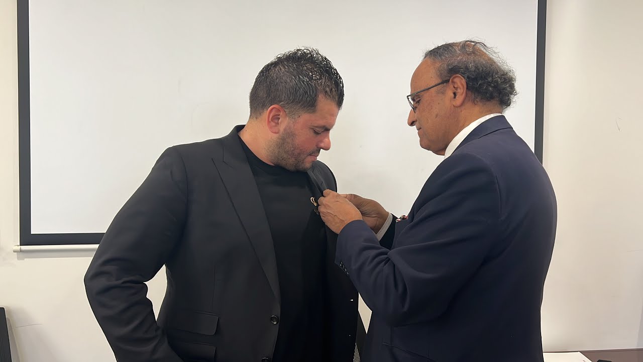 Sam Mraiche from MHCare Medical Receiving Queens Platinum Jubilee Medal ...