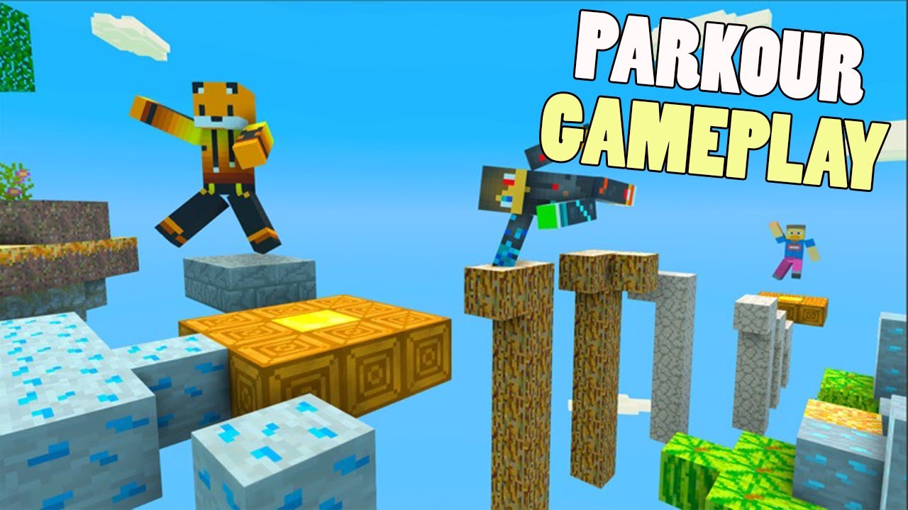 Minecraft Parkour Gameplay No Copyright #2 - YouTube