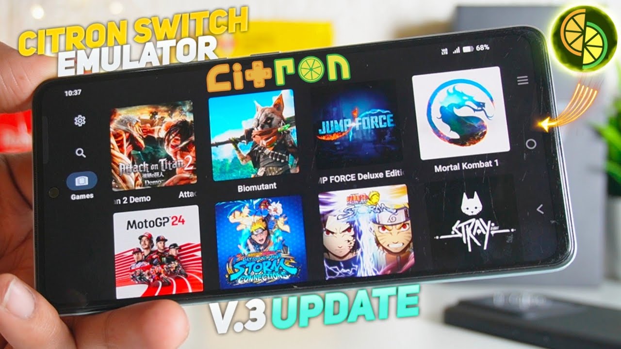 NEW CITRON Switch Emulator v0.3 for Android | Boosted Performance ...