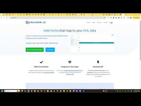 xmlform.io introduction - YouTube