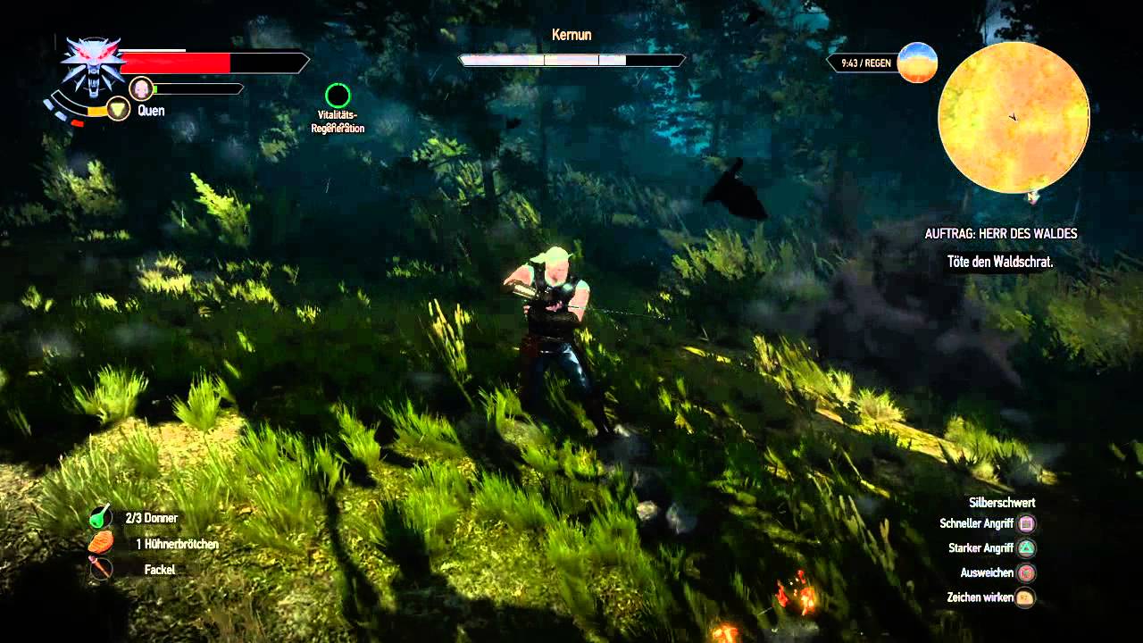 The Witcher 3: Wild Hunt - Waldschrat - YouTube