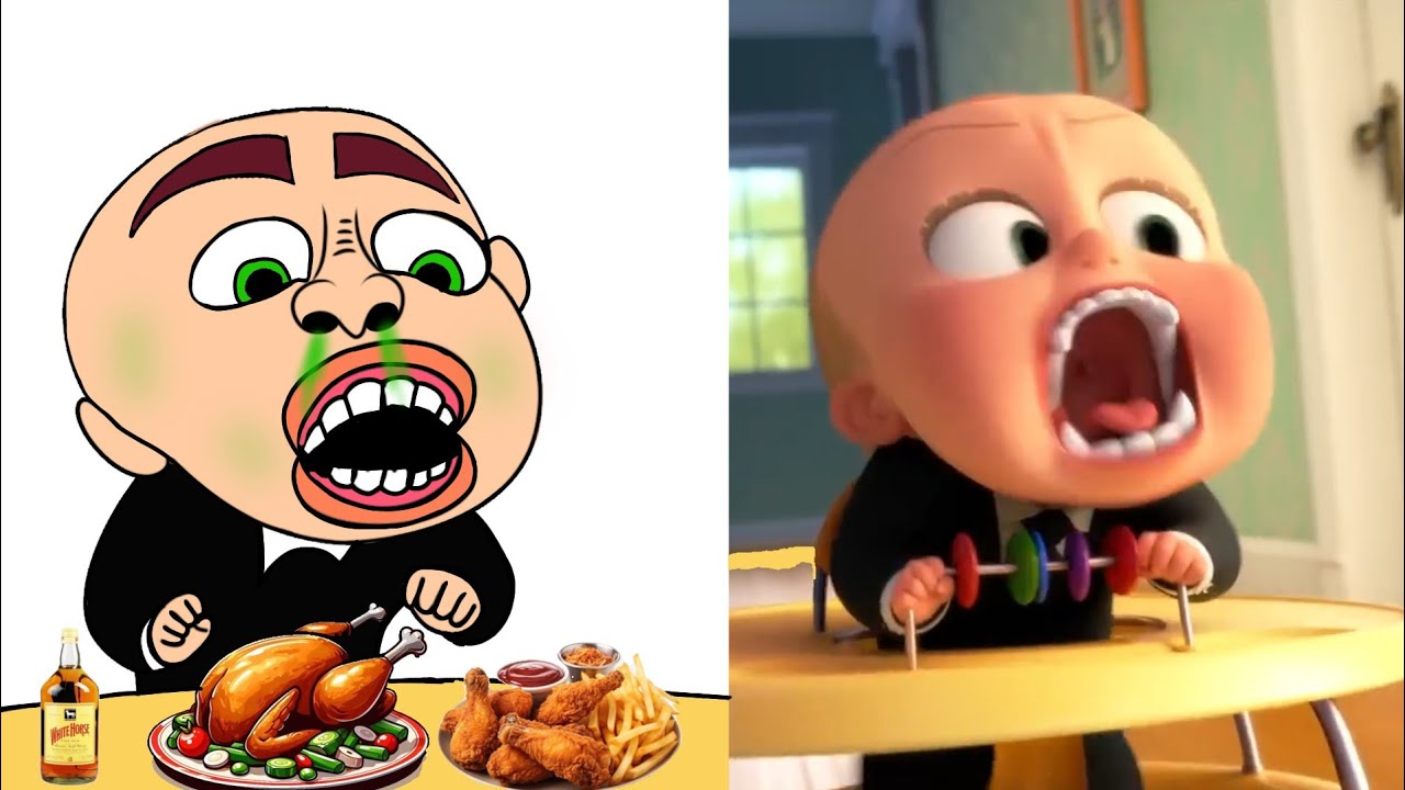 The Boss Baby - Tim vs Baby Gang Drawing Meme | Fandango Family ...