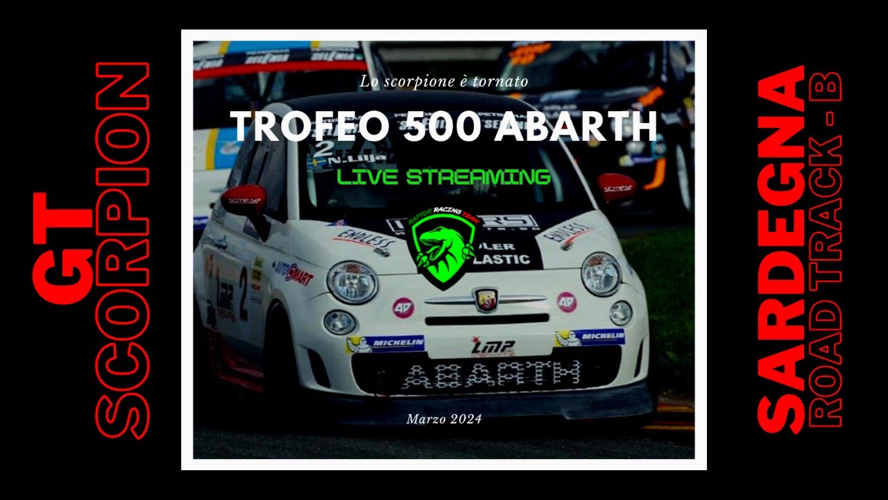GT Scorpion - Sardegna - Road Track - B - Trofeo 500 Abarth by Raptor ...