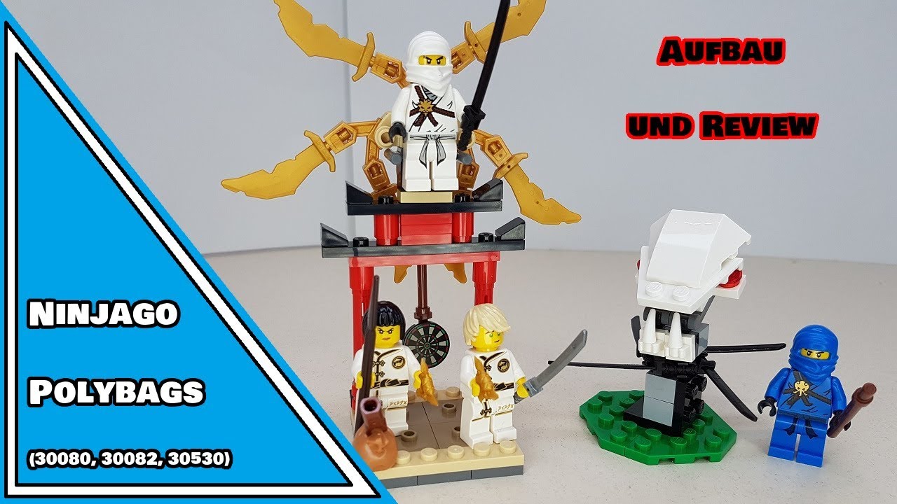 NINJAS IN TÜTEN! | LEGO® Ninjago Polybags Aufbau & Review | 30080 ...