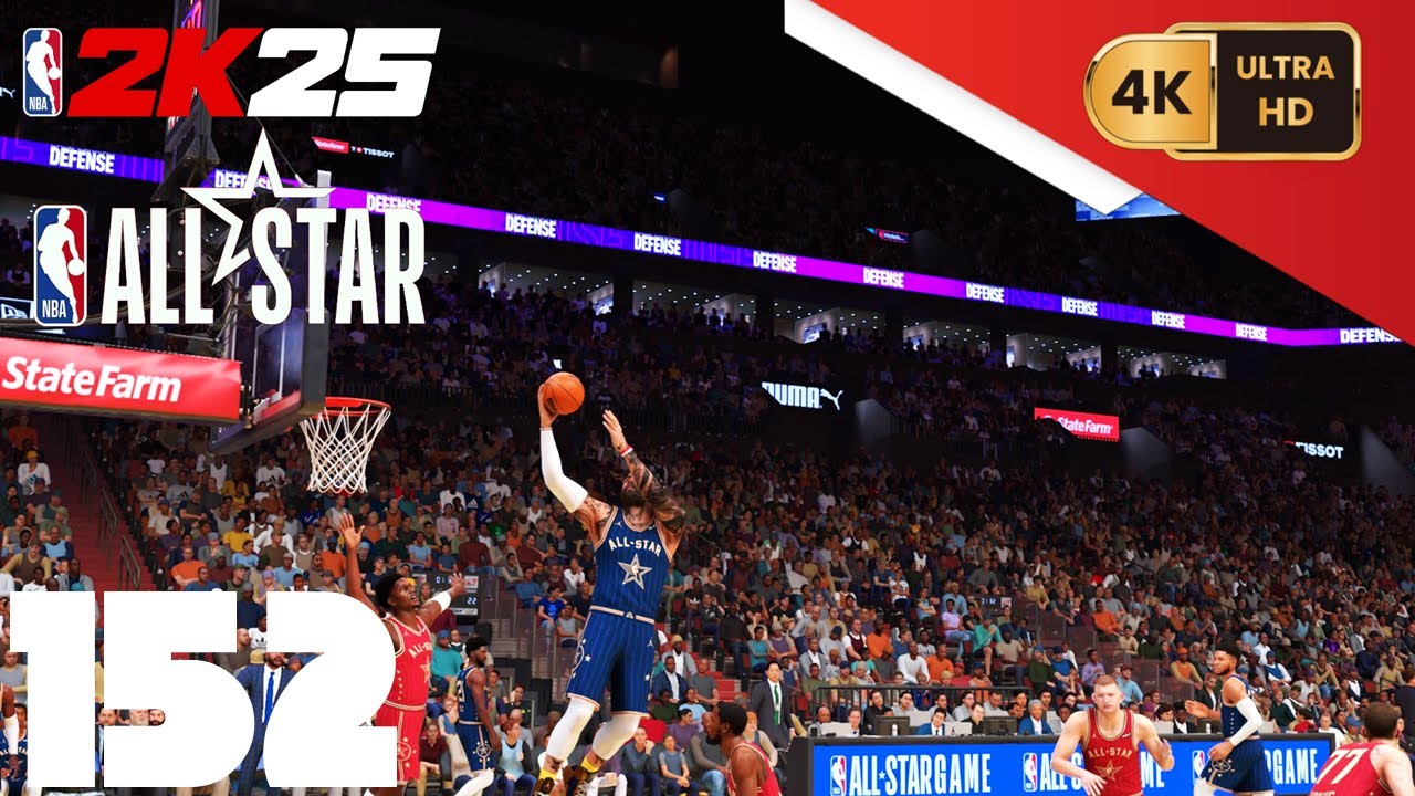 NBA 2K25 =My Career= [PC] (4K) EP152 {3rd Year} {All-Star Weekend} {All ...