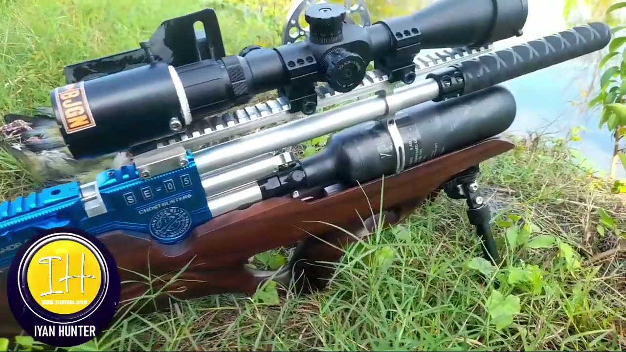 Senapan angin bullpup bocap laras bogel - YouTube
