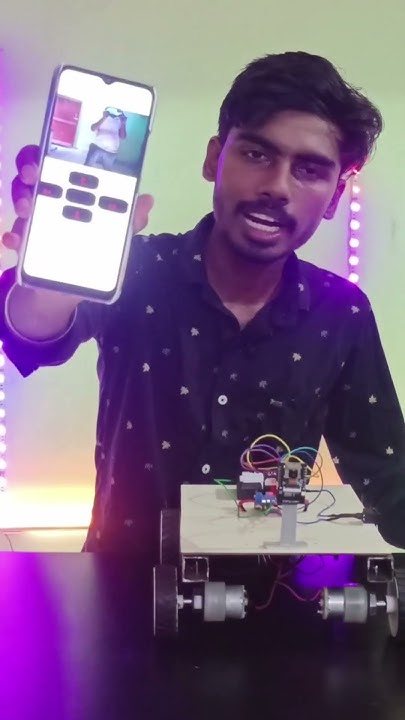 Esp32 Camera Surveillance Car Esp32 Cam Car 🚗 L Esp32 Cam Project Shorts Shortsfeed