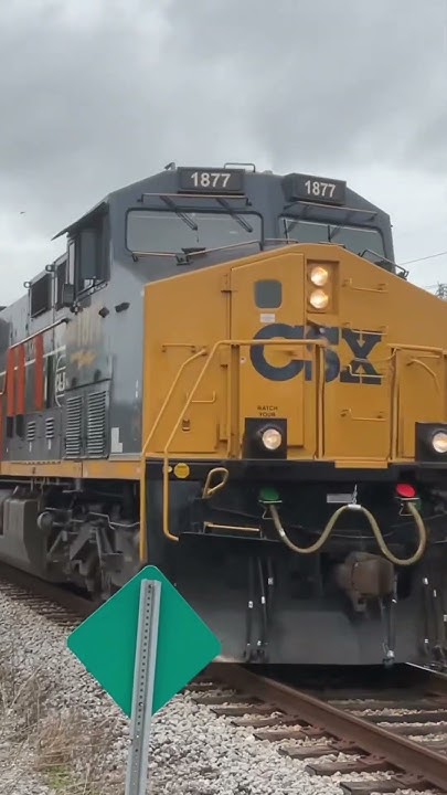 CSX M457 with 1877 leading!! 11/5/24 - YouTube