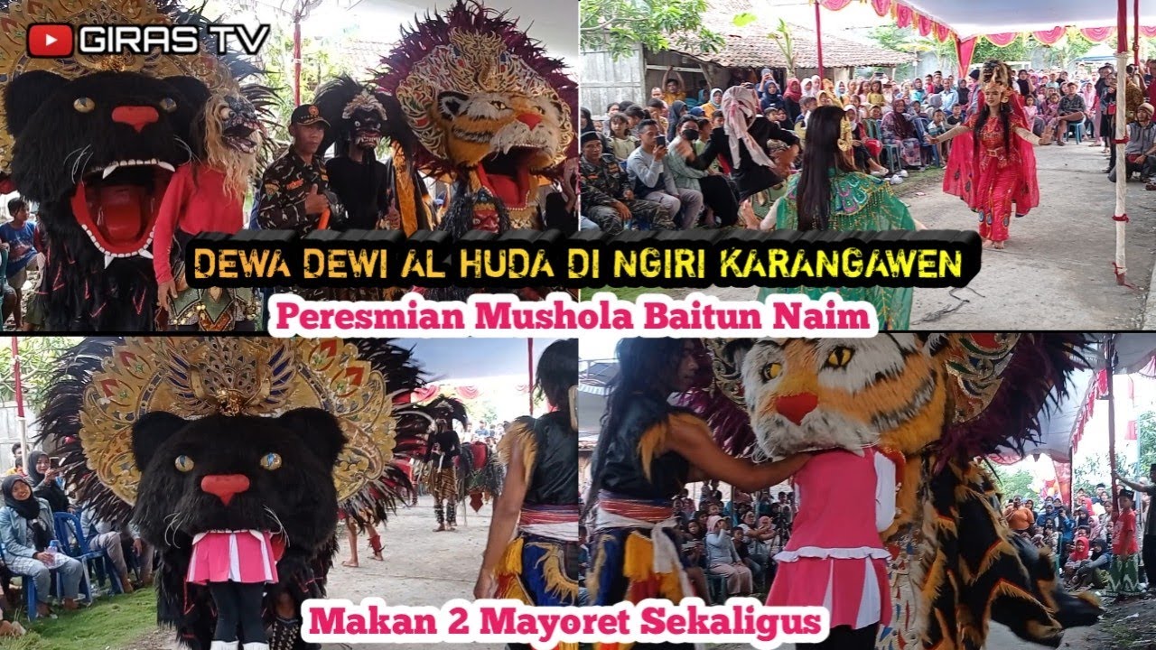 Barongan Ngamuk. Dewa Dewi Al Huda Di Peresmian Mushola Baitun Naim ...
