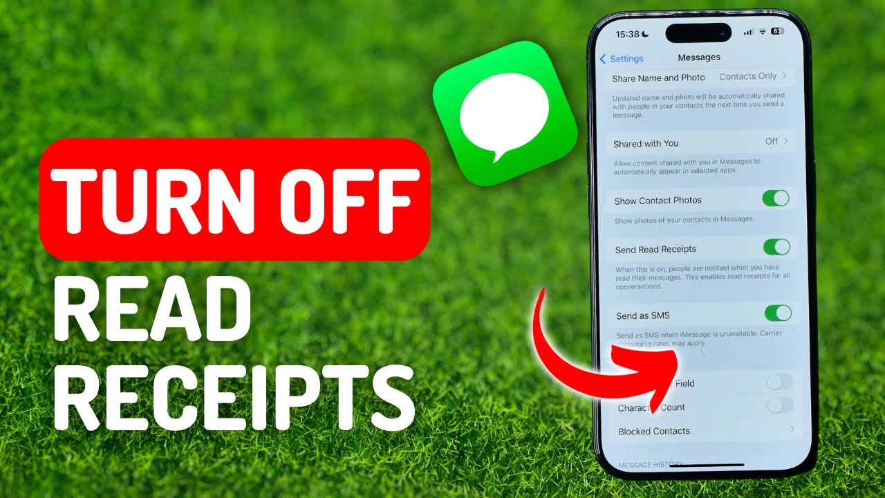 How To Turn Off Read Messages On IPhone YouTube How To Turn Off Read Messages On IPhone YouTube