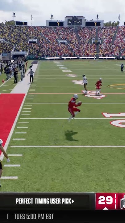 Game Ending Interception 🎯 #cfb25 #collegefootball25 #ohiostate # ...