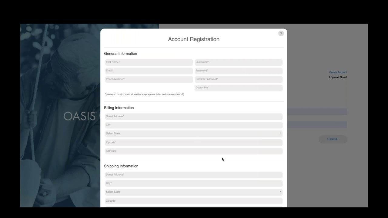 My OASIS Registration Tutorial - YouTube