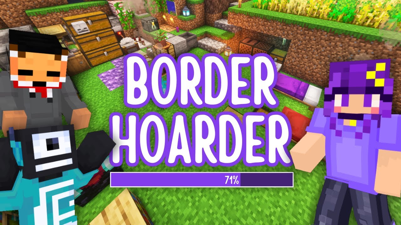 Collecting Every Item in Minecraft until we can ESCAPE! | Border ...