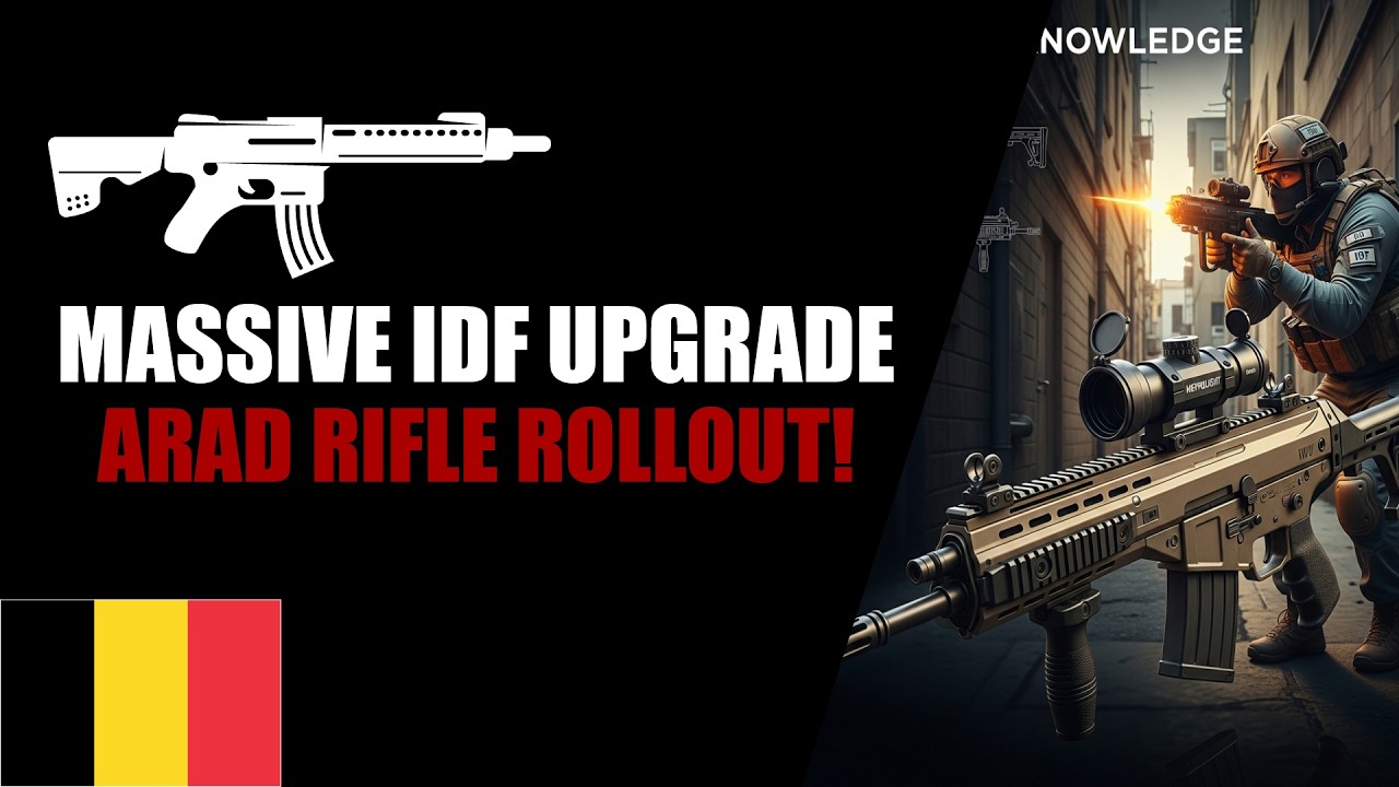 Massive Upgrade: Israel MOD & IDF Distribute Arad Rifles - YouTube