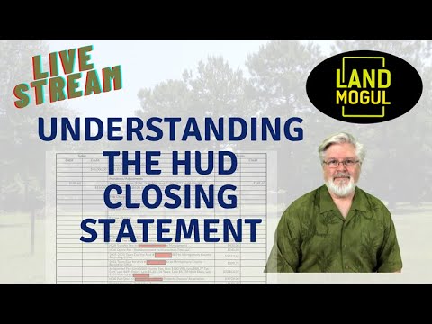 How to review and understand a HUD Closing Statement - YouTube