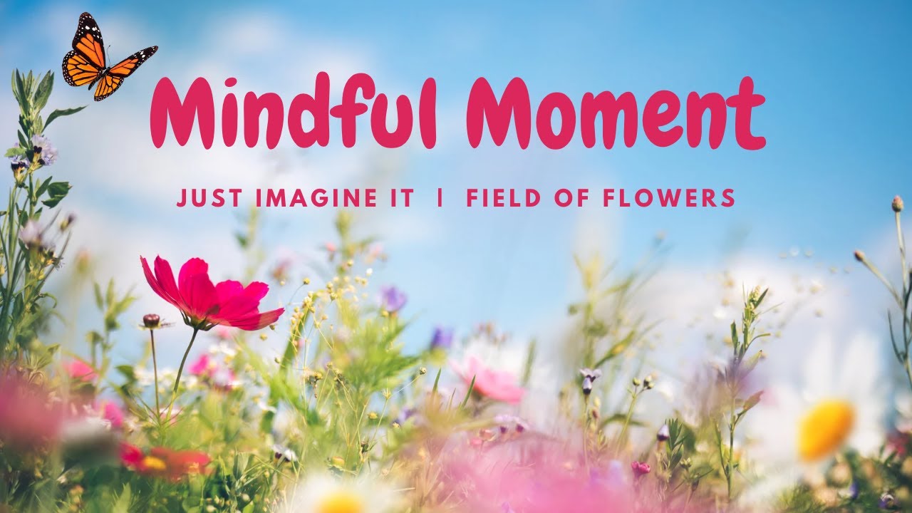 Just Imagine It | Field of Flowers - Mindfulness for Kids *Guided ...