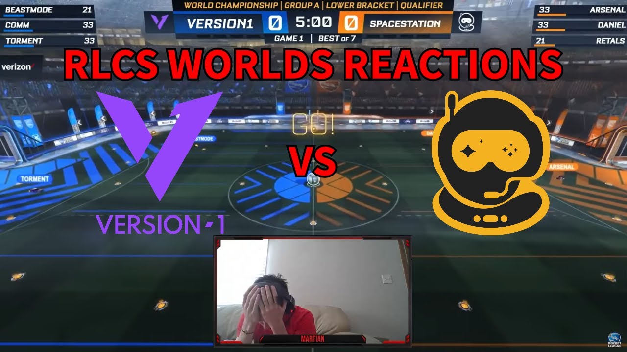 Spacestation Gaming Fan Reacts! SSG vs Version1 Rematch (RLCS Worlds ...