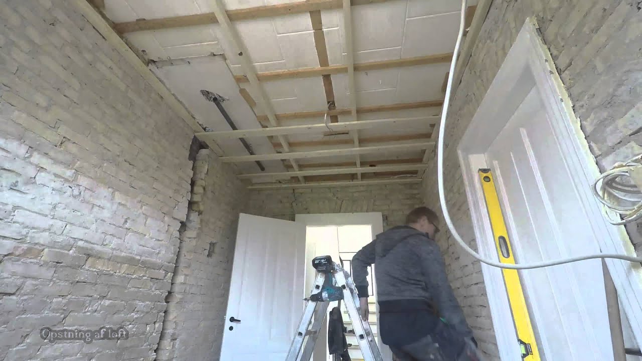 Opsætning af nyt loft første step - YouTube