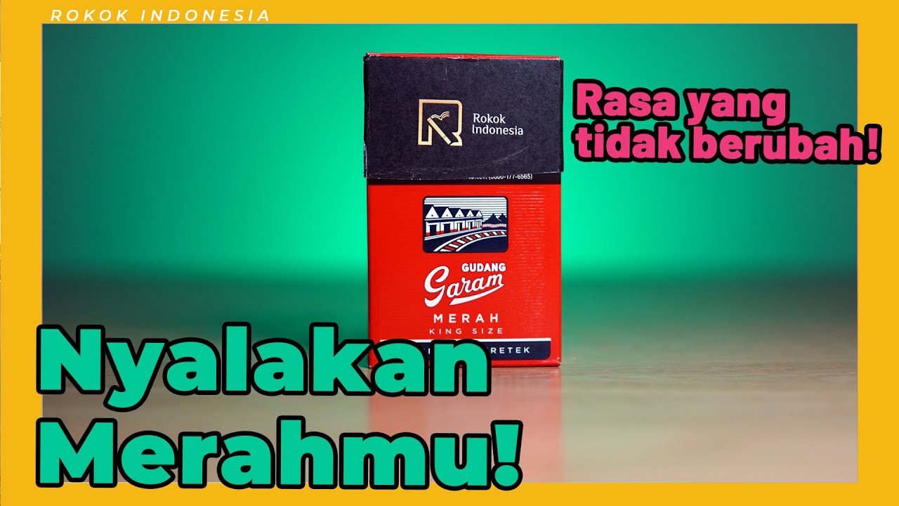 Review Rokok Gudang Garam Merah - YouTube