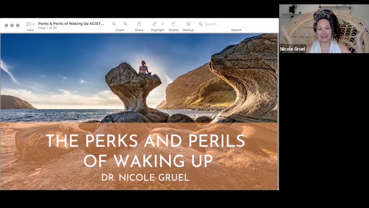 The Perks & Perils Of Waking Up :: ACISTE 2021 Conference - YouTube