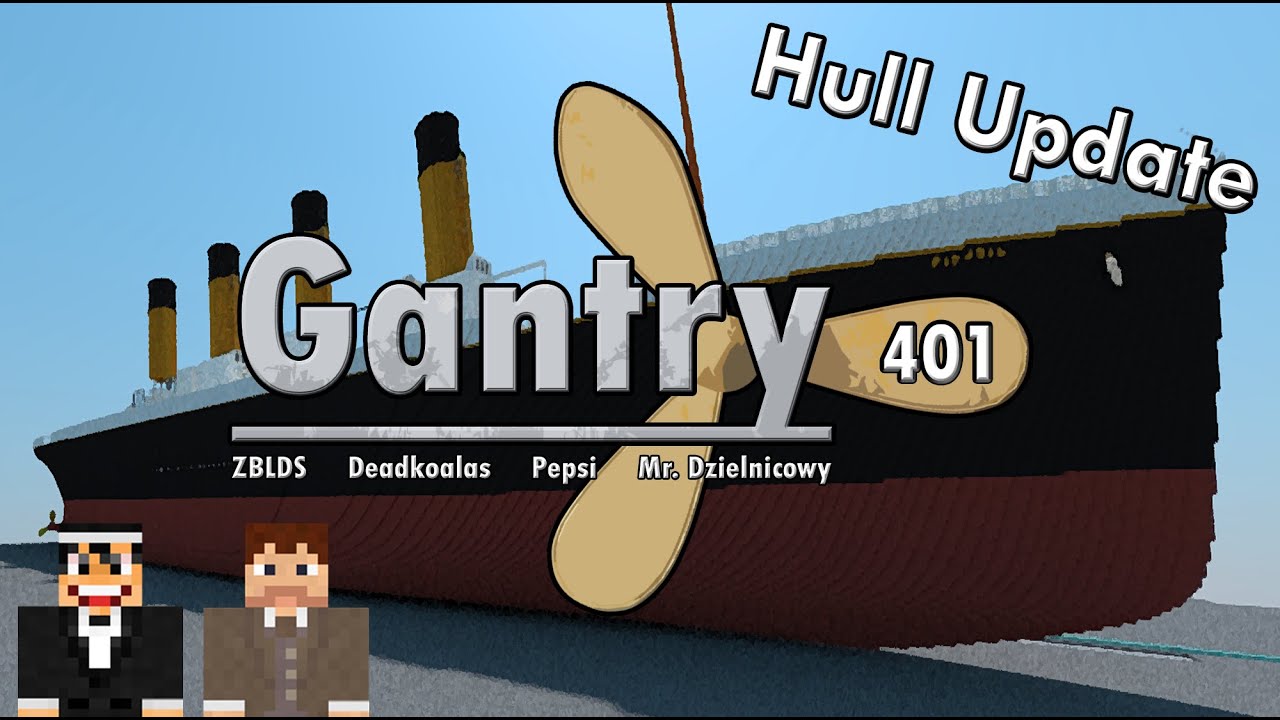 RMS Titanic (Minecraft): Hull Update - YouTube