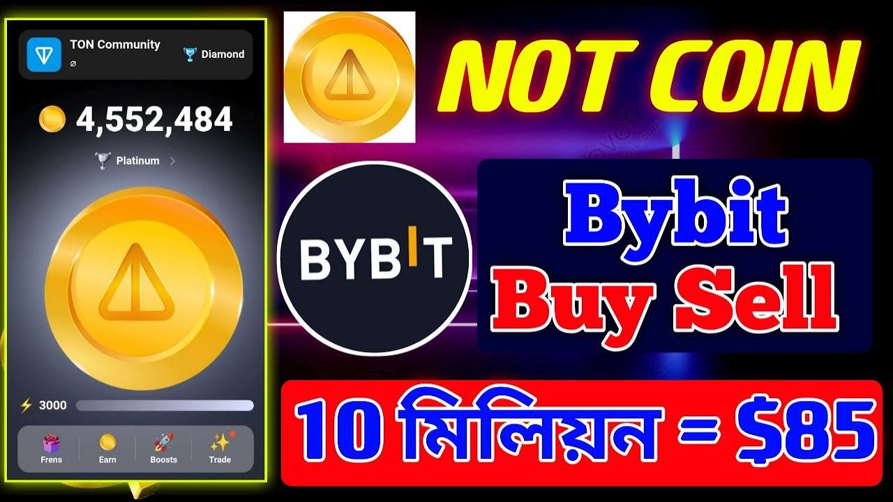 Notcoin Buy/Sell Bybit Exchange | Not Coin Bybit Pre-Market | Not Coin ...