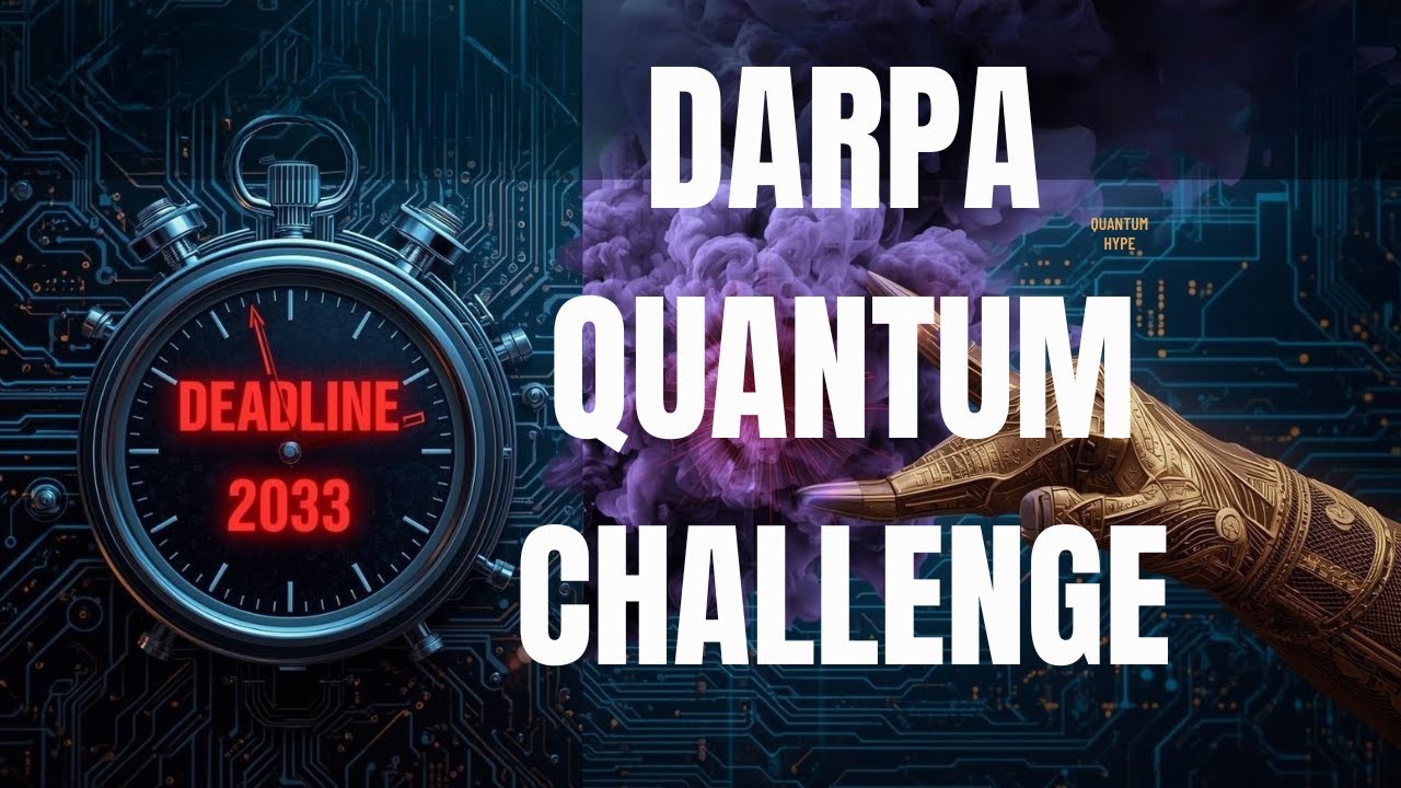 QUANTUM : DARPA's $300M Race to Build a Utility-Scale Quantum Computer ...