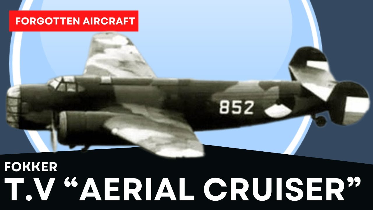 The Fokker T.V; Flying “Cruiser”! - YouTube