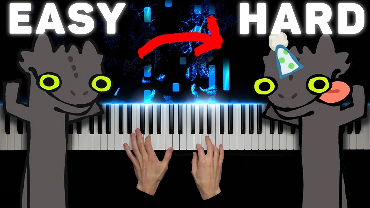 TOOTHLESS Dancing Meme (Driftveil City) | Easy to Hard - YouTube