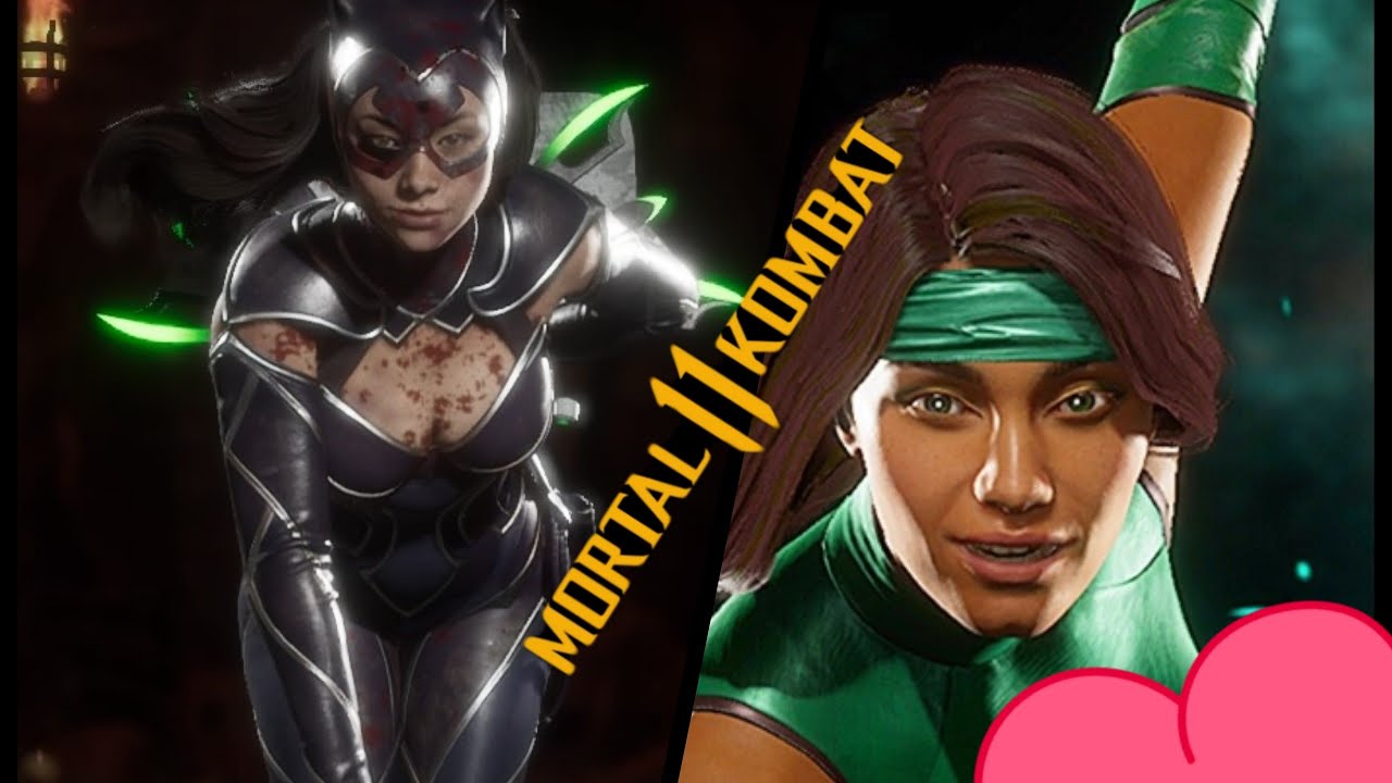 MK11 catwoman Kitana & klassic Jade ranked matches (kombat League ...