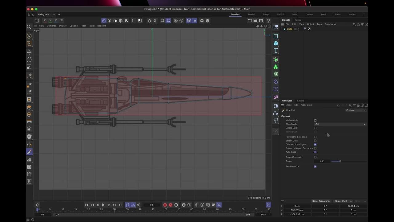 C4D 2024 Tutorial 4 Polygon Modeling Part 3: Adding Details - YouTube