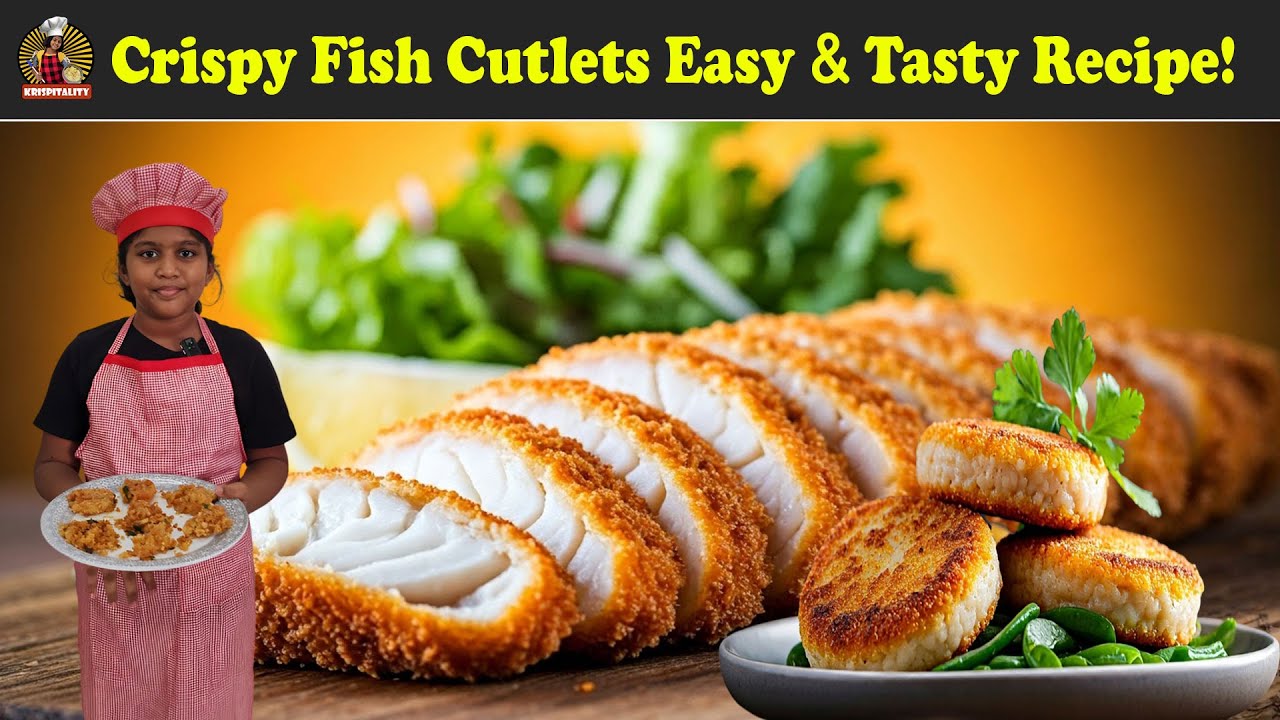 Crispy Fish Cutlets | Easy & Tasty Recipe! - YouTube