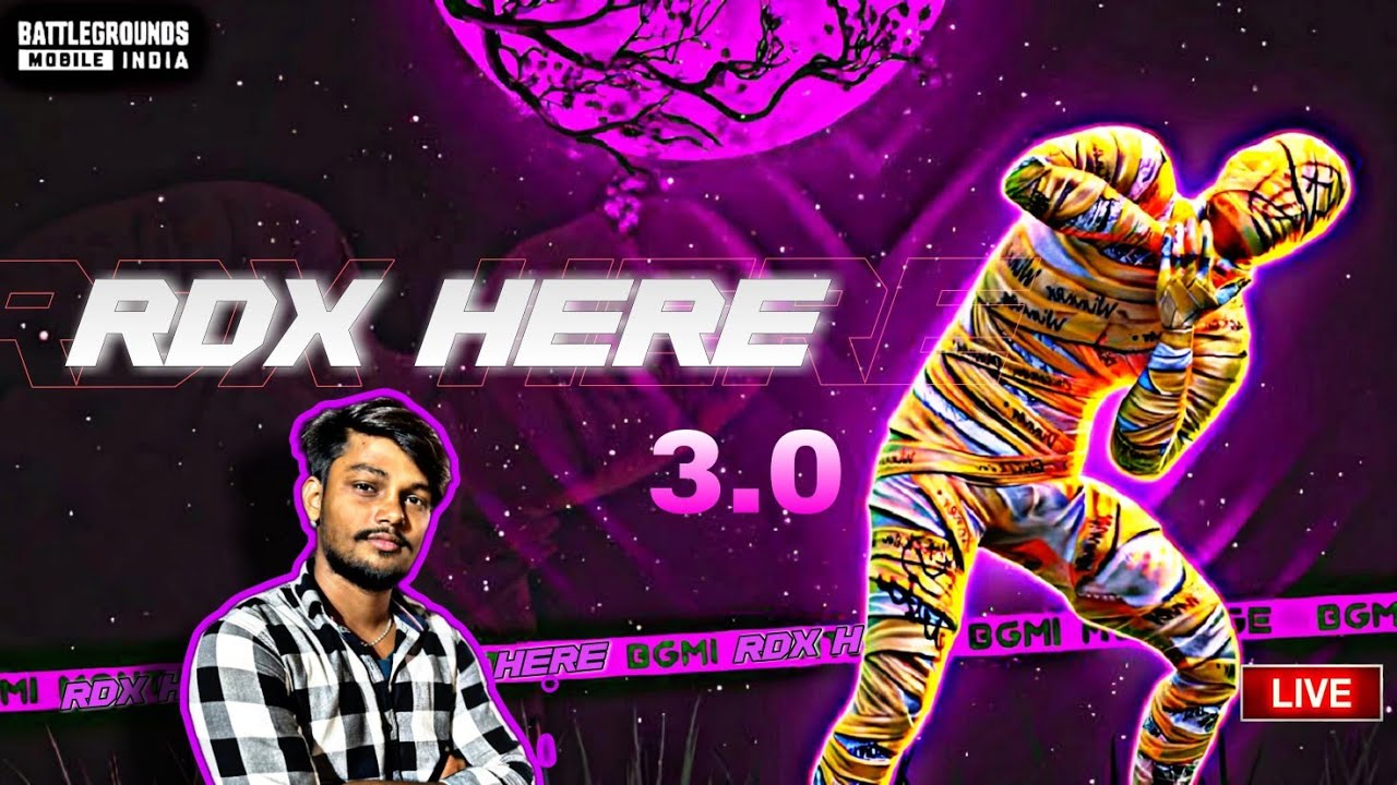 🛑 Boom BAAM RANK PUSH IN CONQUEROR LOBBY | RDX HERE | - YouTube