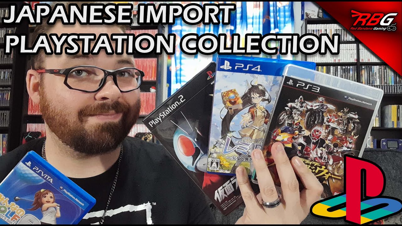 PlayStation Japanese Import Collection - PS1, PS2, PS3, PS4, PSP & PS ...