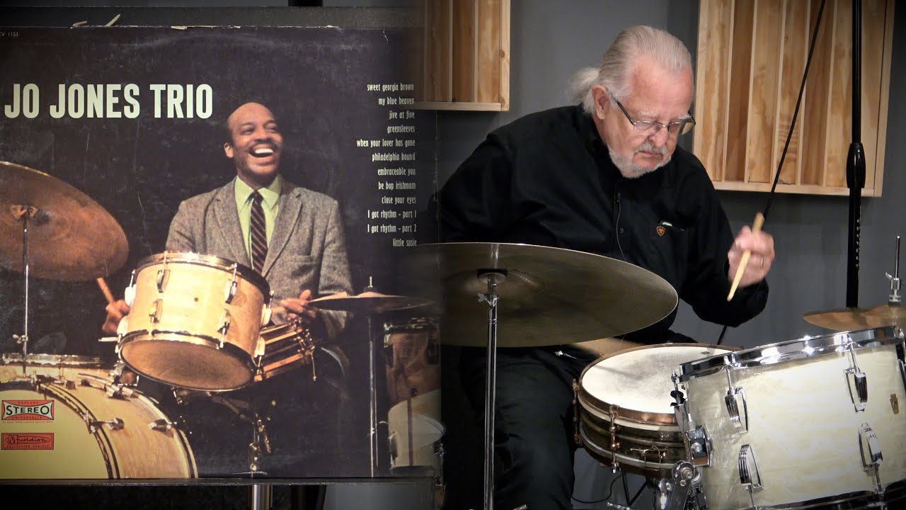 Ludwig Black Beauty Snare Drum owned by Papa Jo Jones! - Rockhurst ...