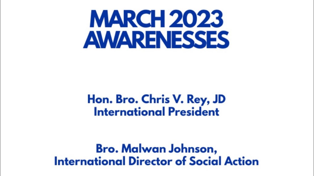 March 2023 Awareness Video - YouTube