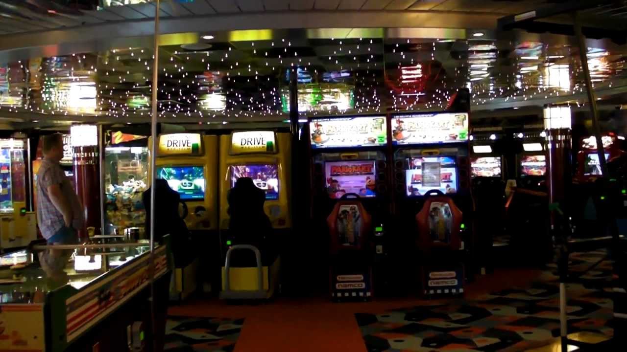 Adventure of the Seas arcade - YouTube