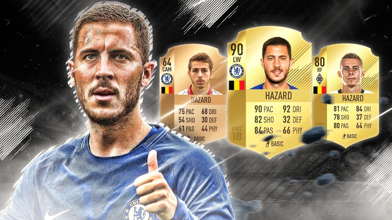 Regateando con los HAZARD - FIFA 18 - YouTube