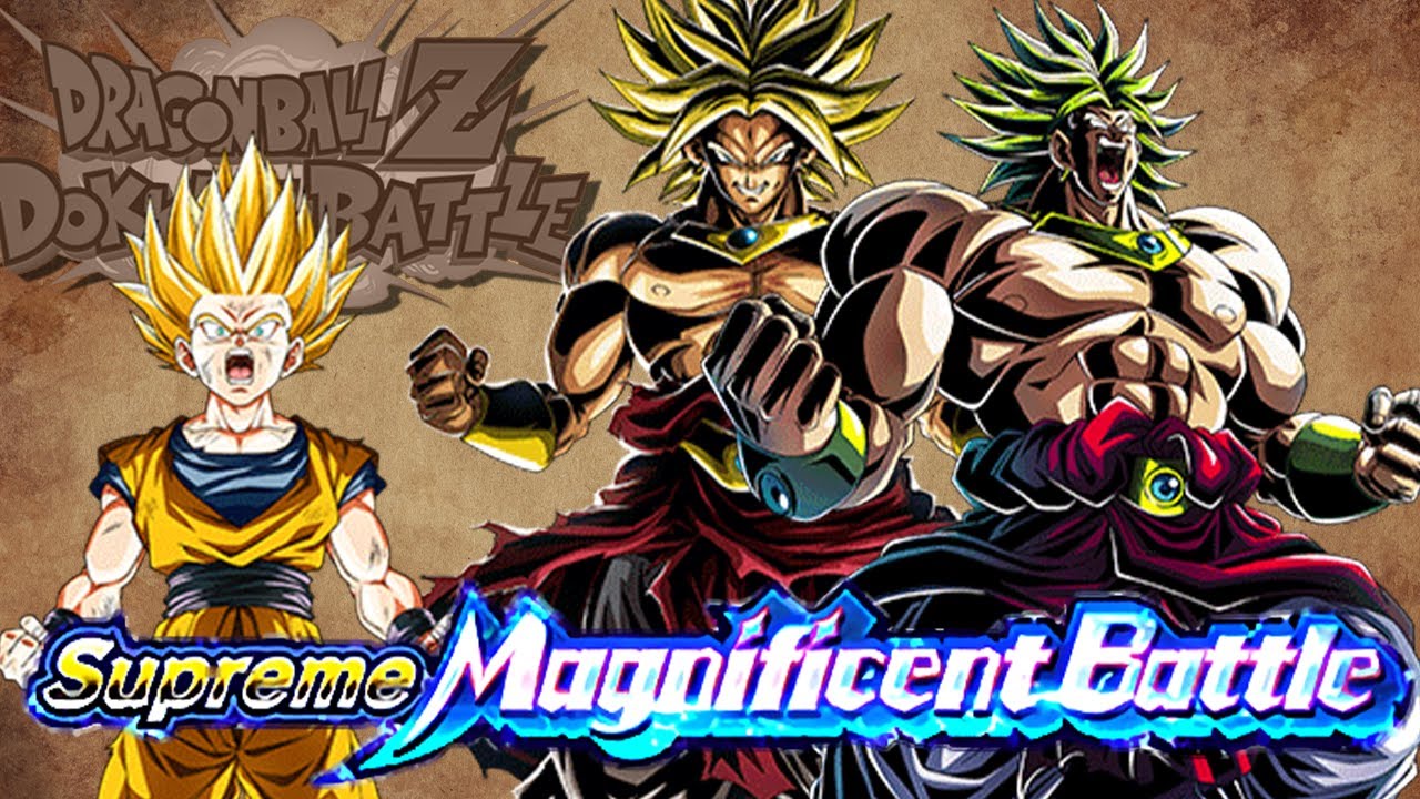 BROLY TEAM VS SUPREME MAGNIFICENT BATTLE SS2 GOHAN!!! THE BROLY TEAM IS ...