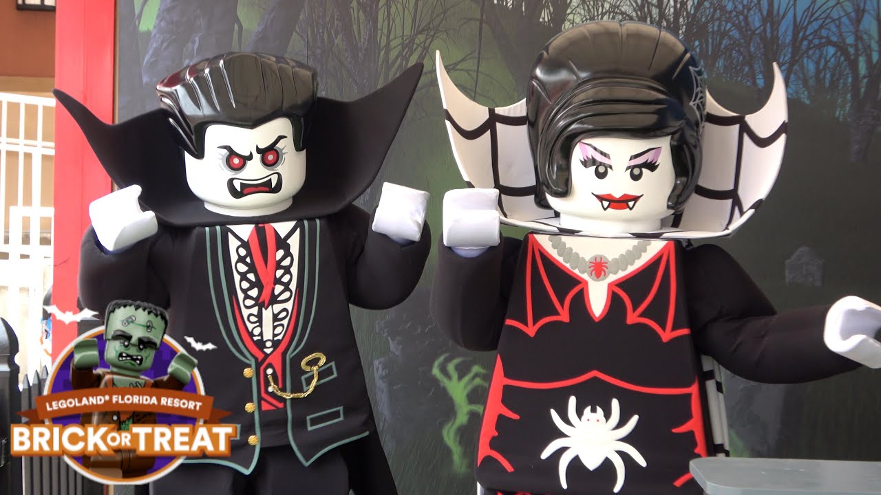 Brick Or Treat 2020 at LEGOLAND Florida with The Legend - YouTube