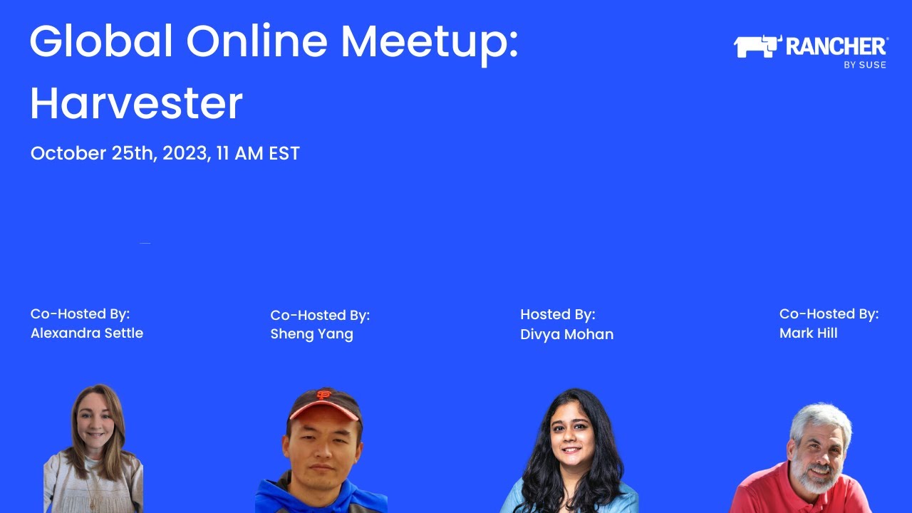 Global Online Meetup: Harvester - YouTube