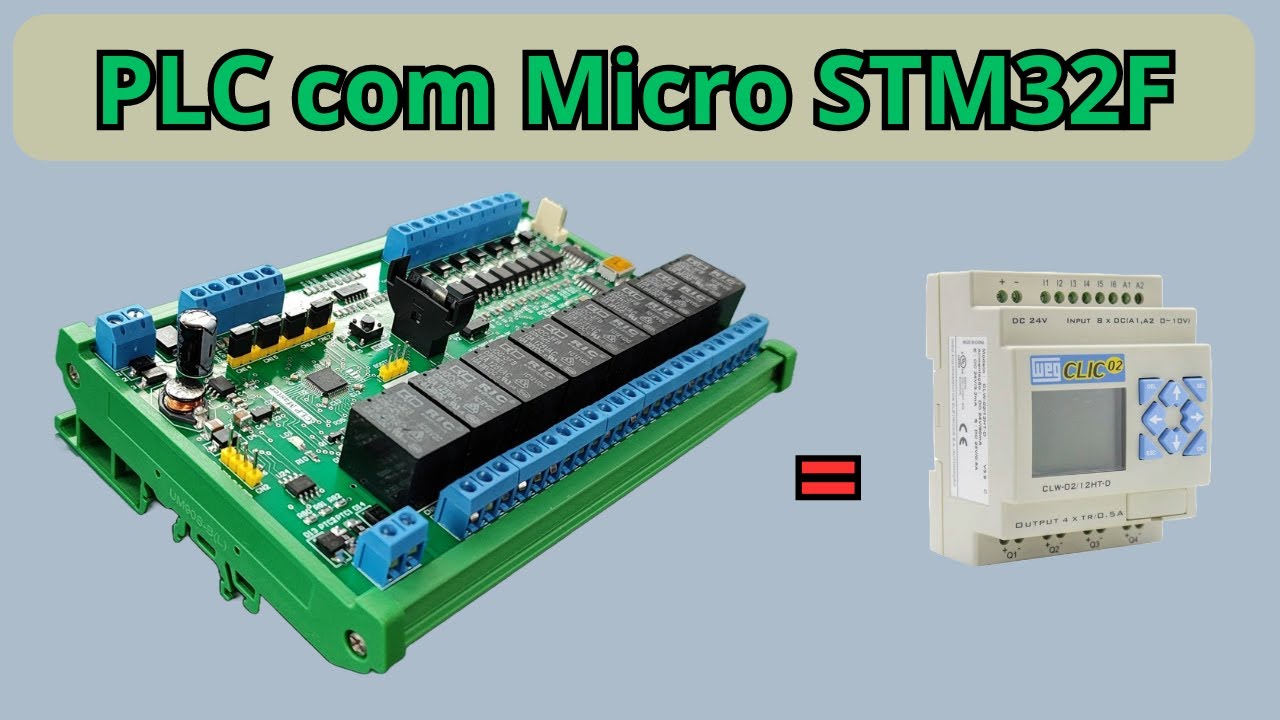 Veja como foi o nosso primeiro teste do nosso novo PLC com ...