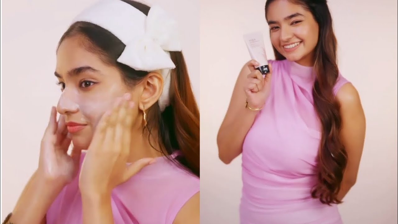 how to do skin care at home with anushka sen #viral#trending#anushkasen ...