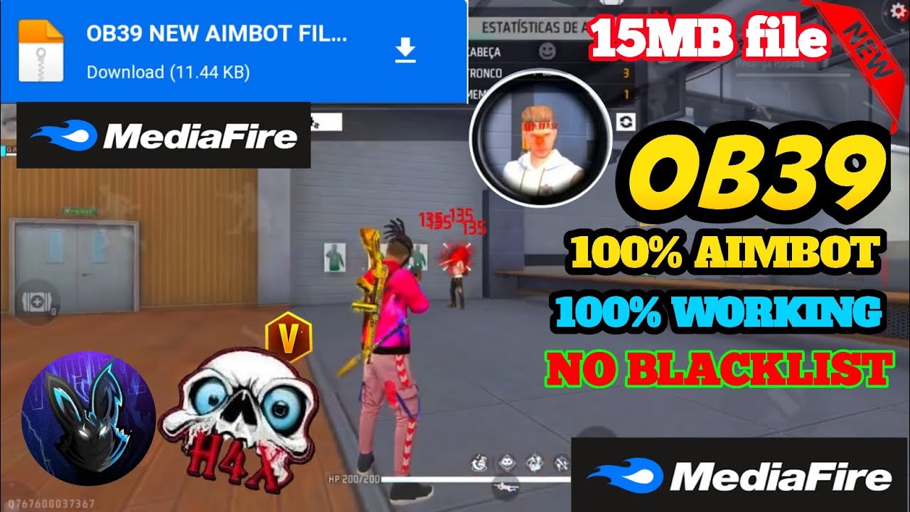 config file free fire aimbot+aimlock | Headshot config file free fire ...