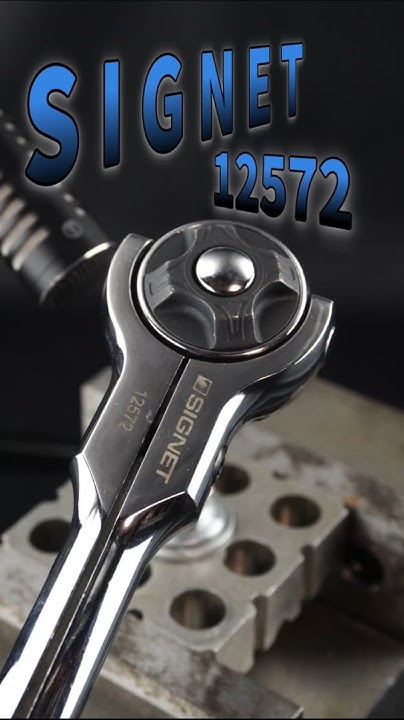【ラチェット音】MACの100ギア？SIGNET(シグネット) 12572 3/8DR 100ギア スイベルラチェットハンドルの音を聞く動画【工具図鑑 No.528】 #ラチェット #mono ...